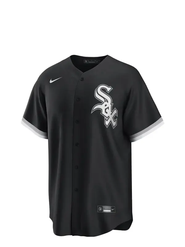 Nike X Mlb Chicago White Sox Replica Baseball Jersey - Black