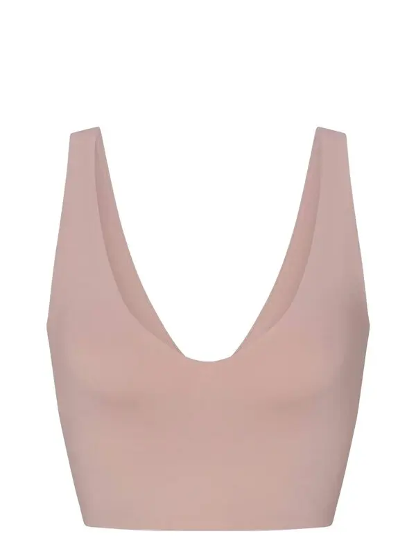 Nike X Skims Matte V-neck Bra Top - Himalayan