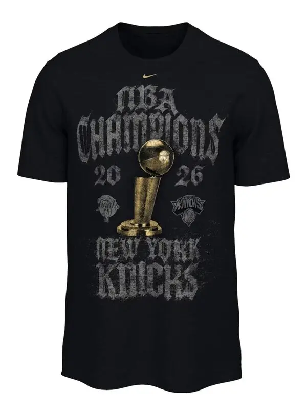 Nike New York Knicks 2025-26 Champions T-shirt - Black