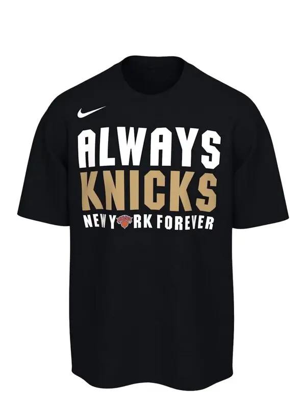 Nike New York Knicks 2025-26 Champions T-shirt 'always Knicks - Black