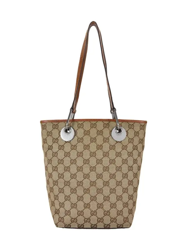 Gucci Original Gg Eclipse Bucket Bag - Brown