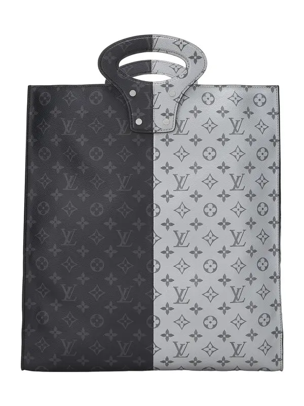 LOUIS VUITTON Monogram Eclipse Split North-south Tote - Multi