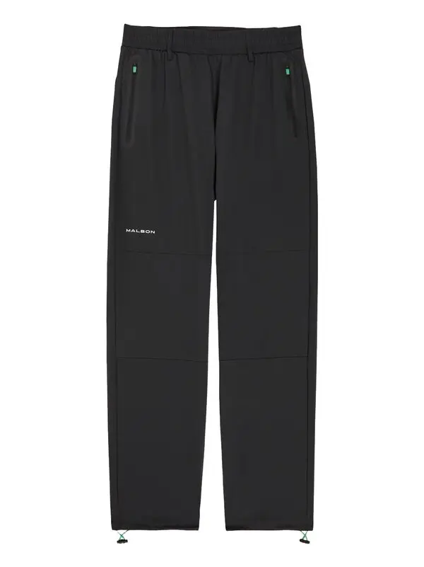 MALBON Performance Logo Stretch-nylon Trousers - Black