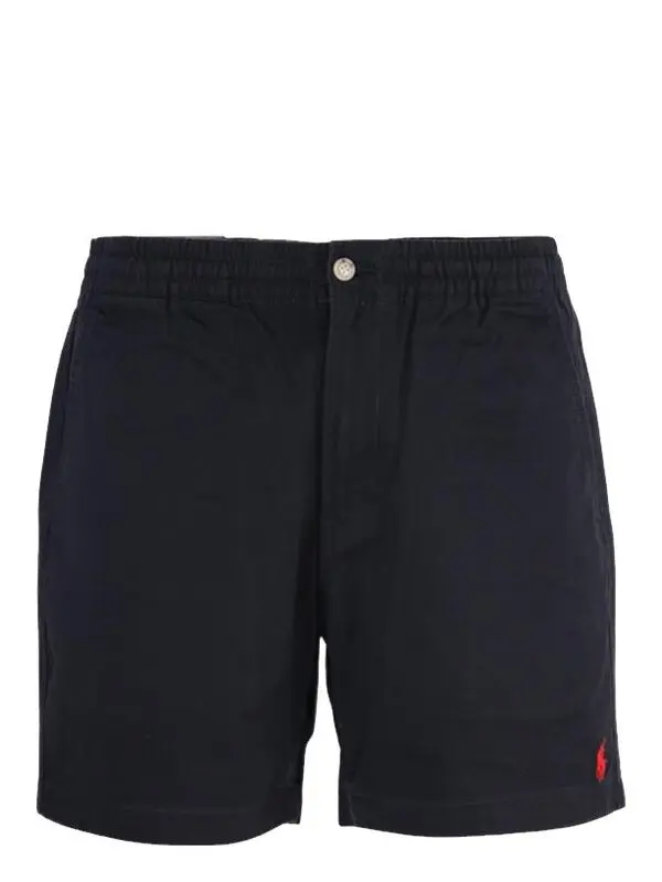 Polo Ralph Lauren Elastic Waist Shorts - Black