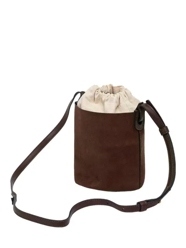 Dkny Payton Studded Bucket Bag - Brown