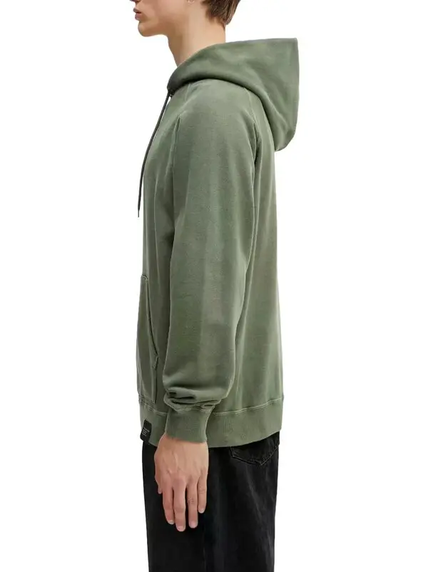 NEIGHBORHOOD Logo Embroidered Hoodie - Green