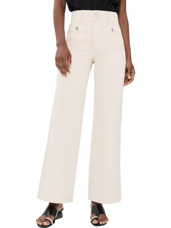Veronica Beard Taylor Jeans - Ecru