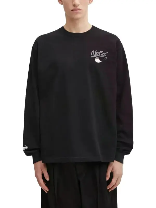 NEIGHBORHOOD Graphic-print Long-sleeve T-shirt - Black