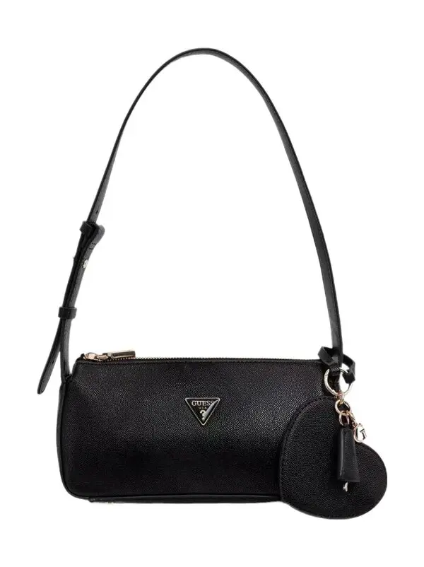 Guess Isobel Logo-plaque Heart-charm Tote Bag - Black
