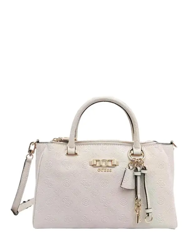 Guess Anise Logo-embossed Tote Bag - Neutrals