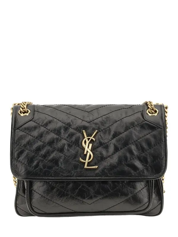 Saint Laurent Niki Shoulder Bag - Black