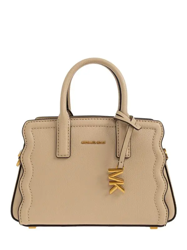 Michael Kors Laila Top Handle Bag - Beige