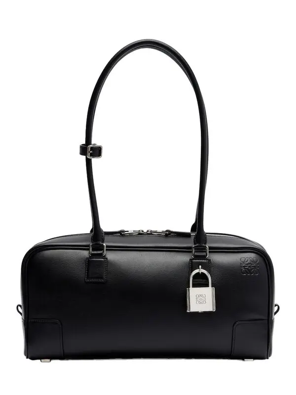 Loewe Amazona 31 Leather Shoulder Bag - Black
