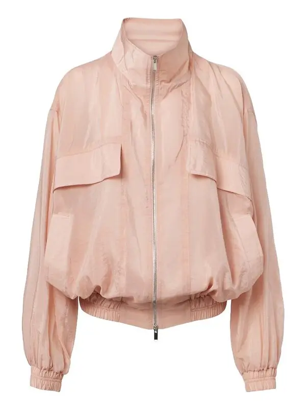 THE FRANKIE SHOP Drea Bomber Jacket - Pink