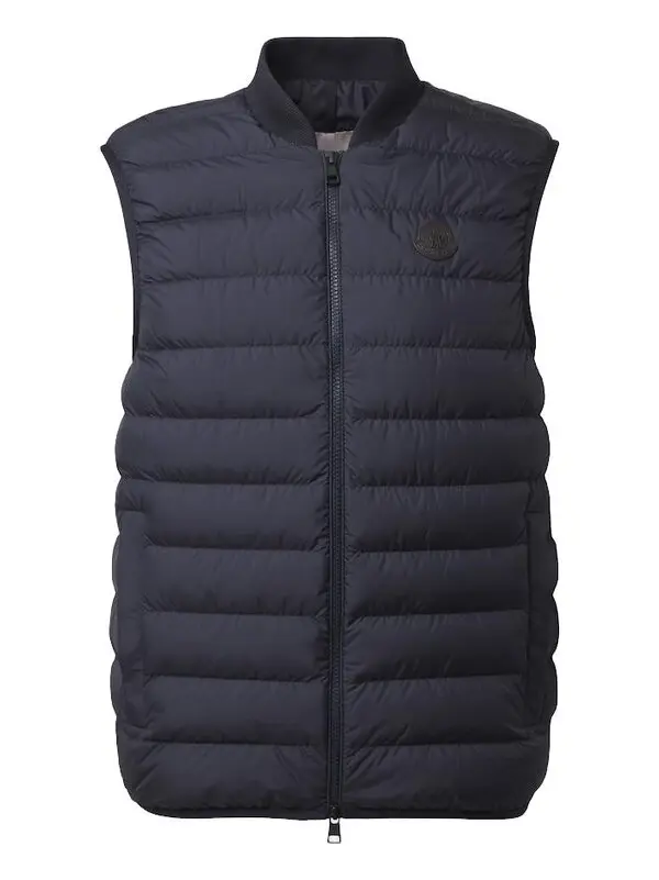 Moncler Froissel Quilted Down Vest - Blue