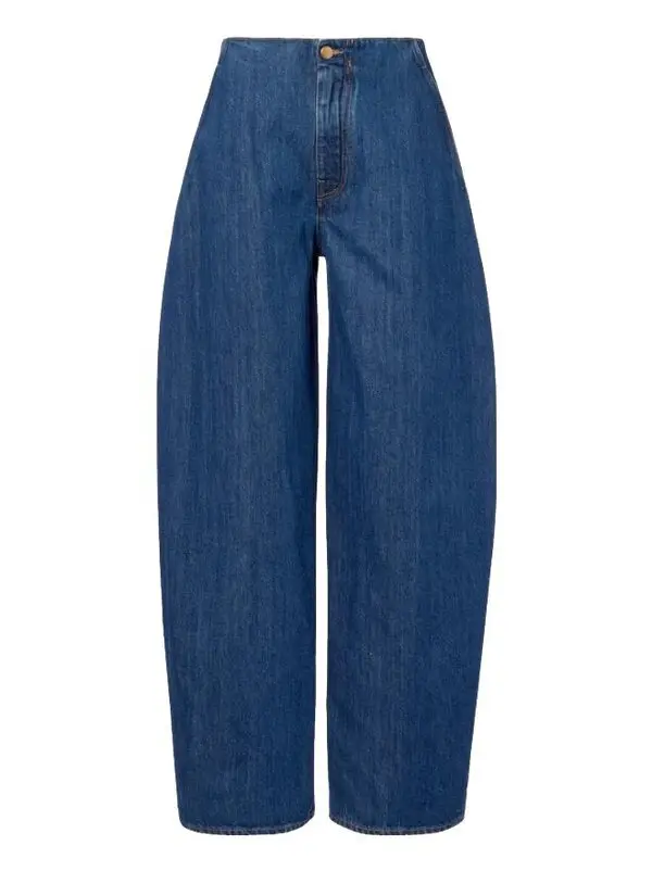 JIL SANDER Barrel-leg Jeans - Blue