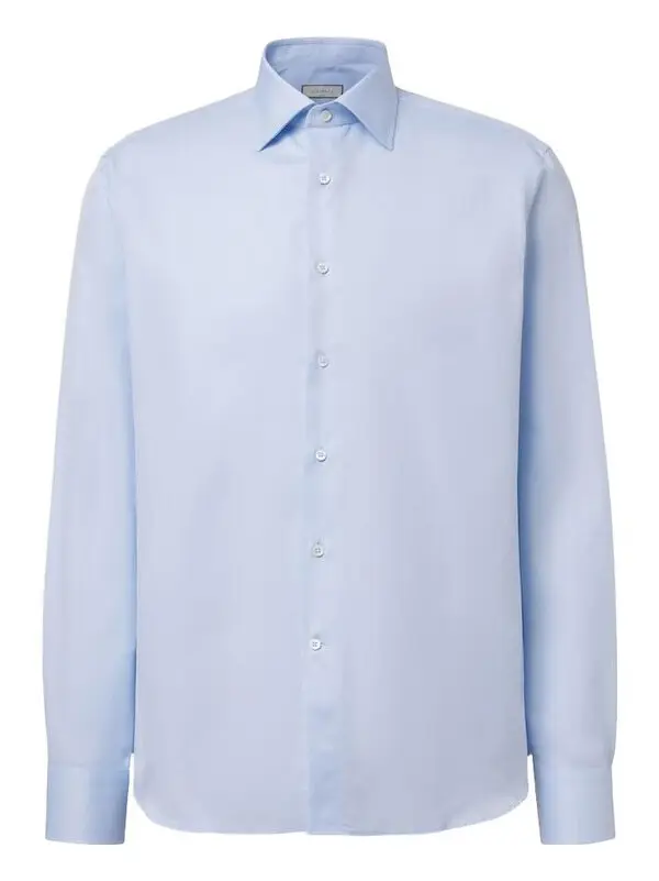 Canali Cotton Shirt - Blue