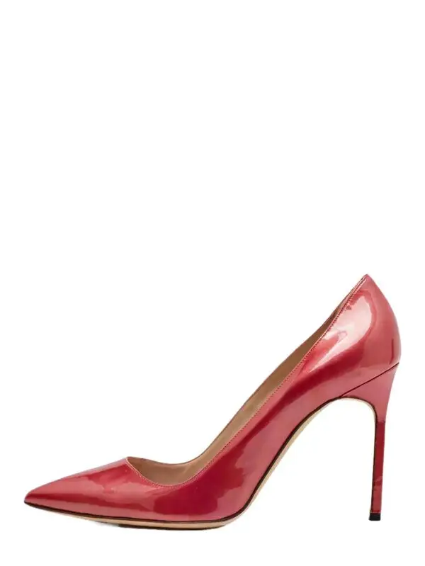 Manolo Blahnik Bb Pointed-toe Heeled Pumps - Red
