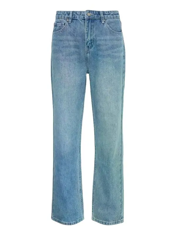 Rally Movement Straight-leg Jeans - Blue
