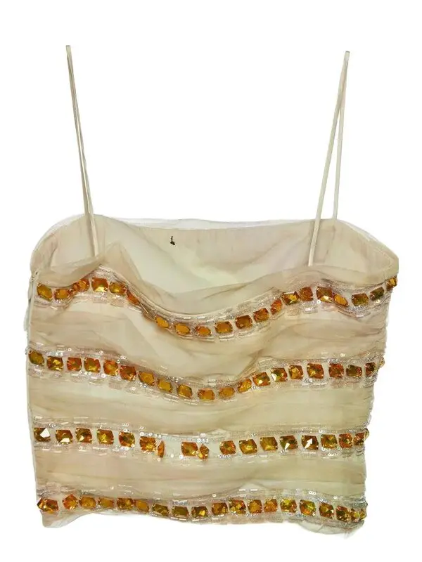 Emporio Armani Embellished Blouse - Neutrals