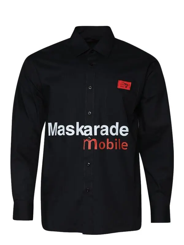 LA MASKARADE Mobile Shirt - Black