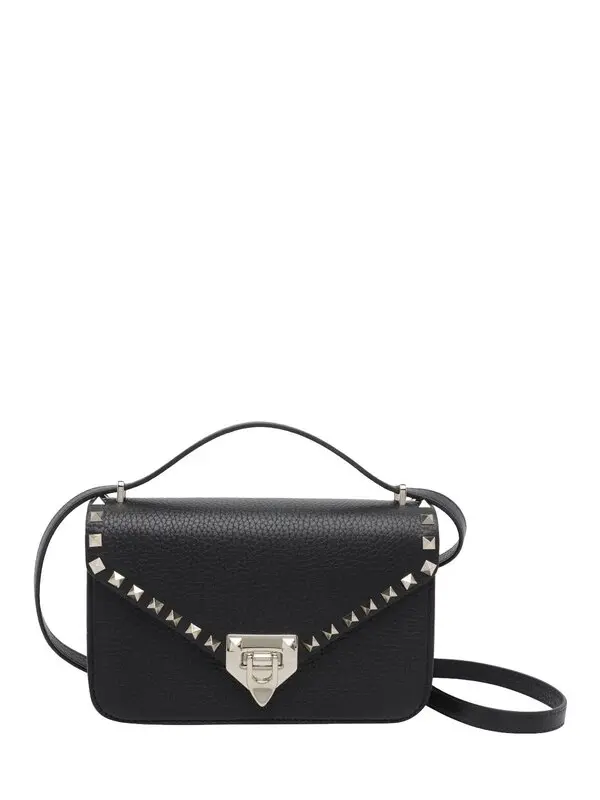 Valentino Garavani Small Rockstud Crossbody Bag - Black