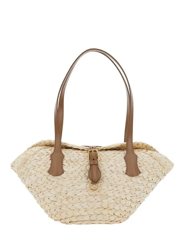 Dolce & Gabbana Raffia Shoulder Bag - Multicolor