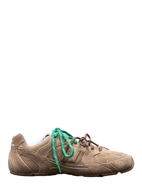 Miu Miu X New Balance 530 Suede Sneakers - Cream