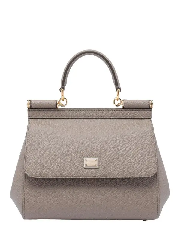 Dolce & Gabbana Sicily Handbag - Gray