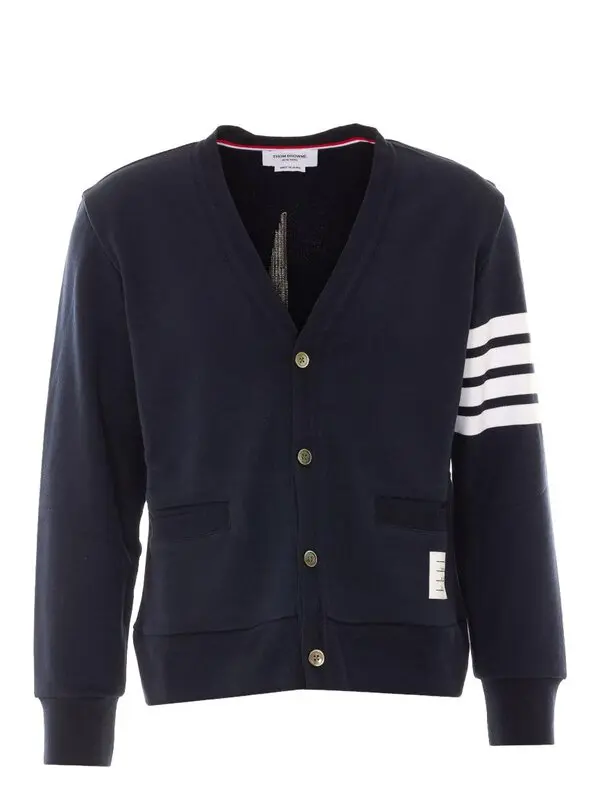 Thom Browne 4-bar Cardigan - Black