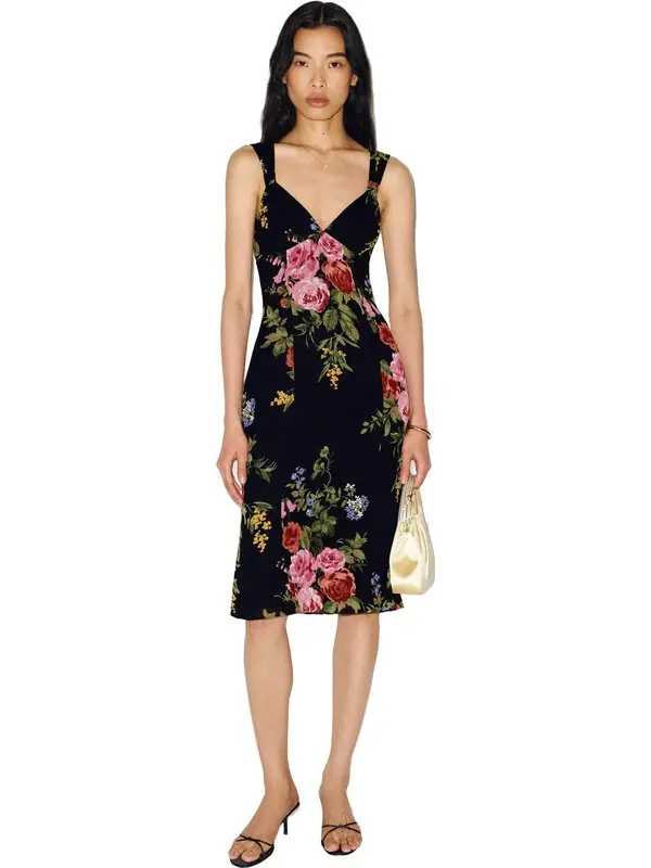 REFORMATION Macie Midi Dress - Multi