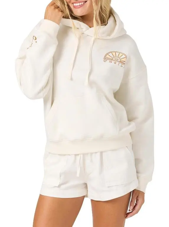 O'Neill Relaxed Fit Graphic Hoodie - Tofu