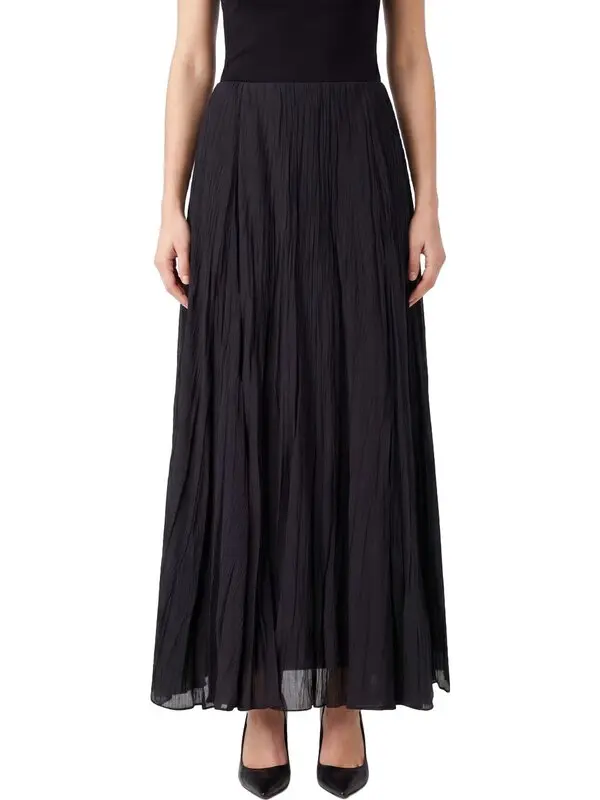 Vince A-line Maxi Skirt - Black