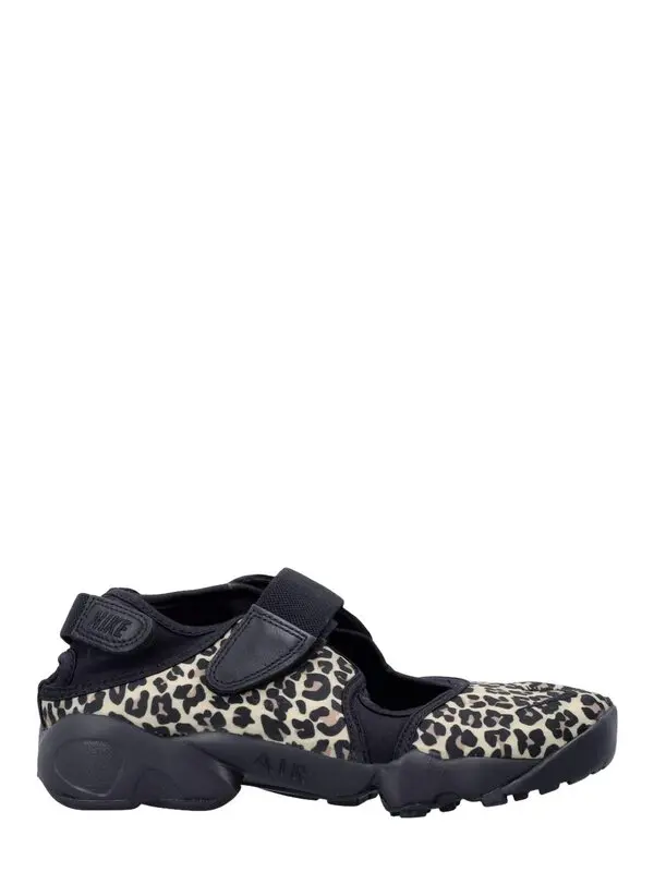 Nike Rift Trainers With Animal Print And Cut-out Tabi Toe - Black