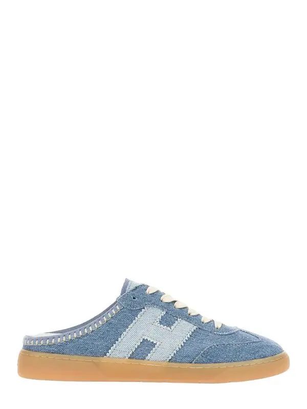 Hogan Casual Denim Slip-on Sneakers - Brown