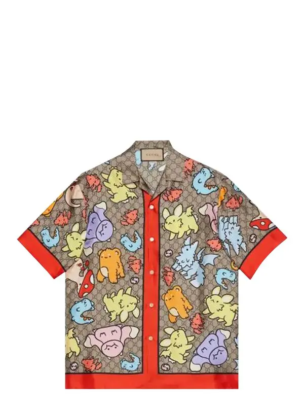 Gucci Animal Print Shirt - Multicolor
