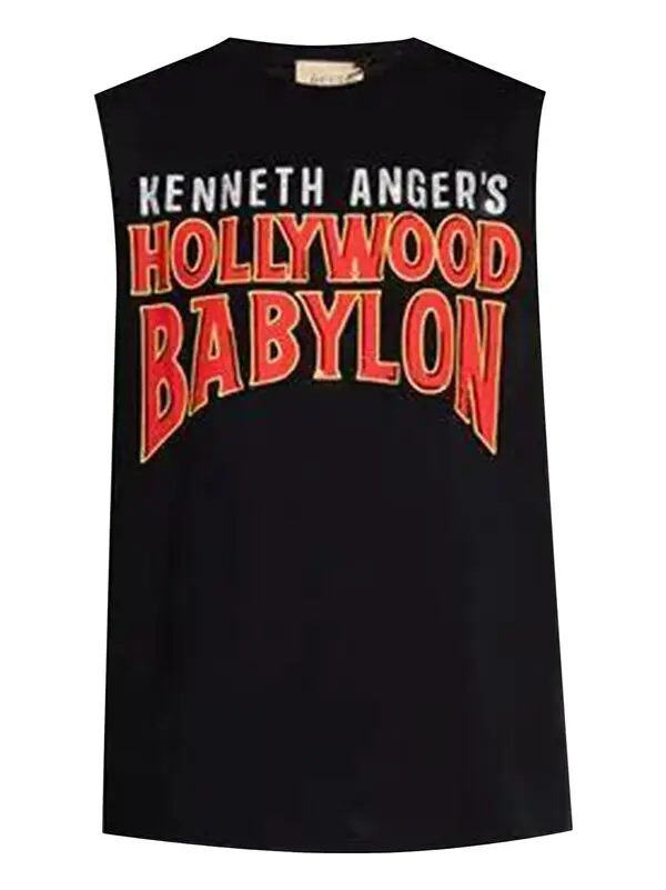 Gucci Hollywood Babylon Tank Top - Black