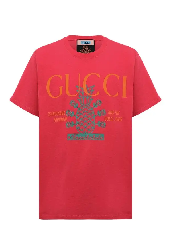 Gucci Pineapple Collection T-shirt - Pink