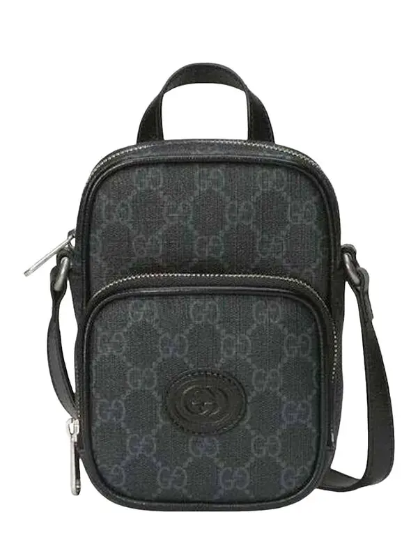 Gucci Interlocking G Mini Bag - Black