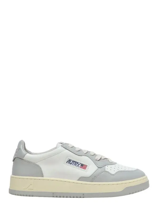 AUTRY Medalist Low Sneakers In Leather - White