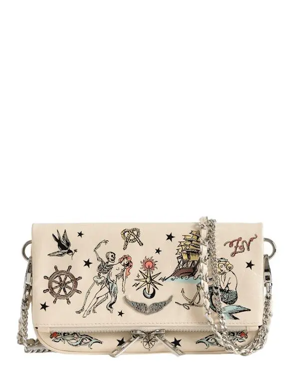 Zadig&Voltaire Rock Mini Tattoo Clutch - Flash
