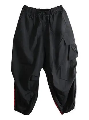 Y3 Gradient Stripes Cargo Pants - Black