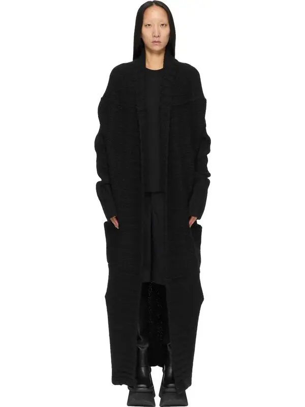 Rick Owens Knee-length Wool Shorts - Nero