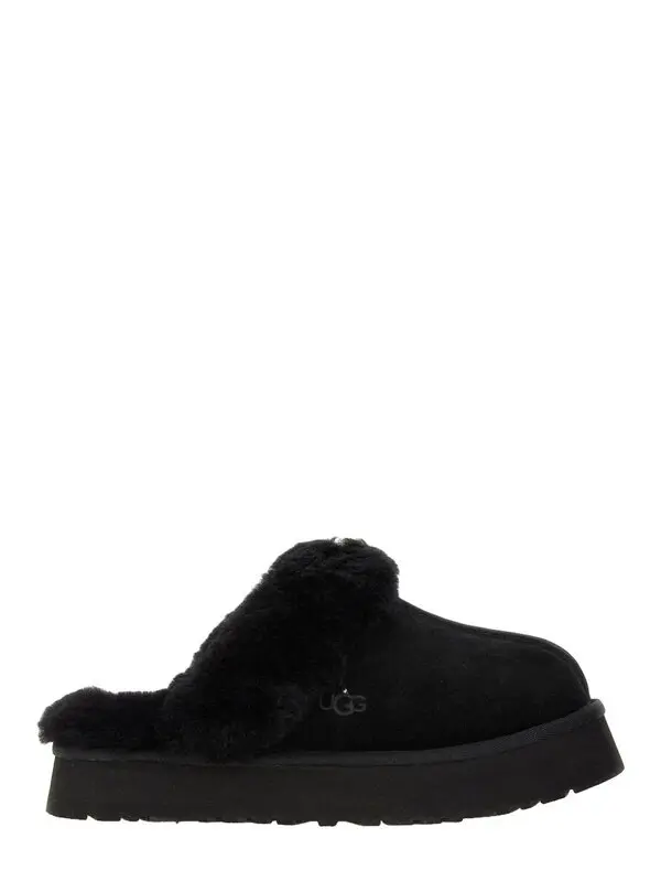 UGG Mini Leather Slipper - Black