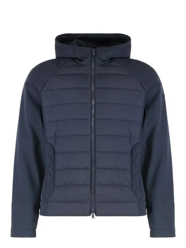Paul & Shark Hooded Technical Jacket - Blue