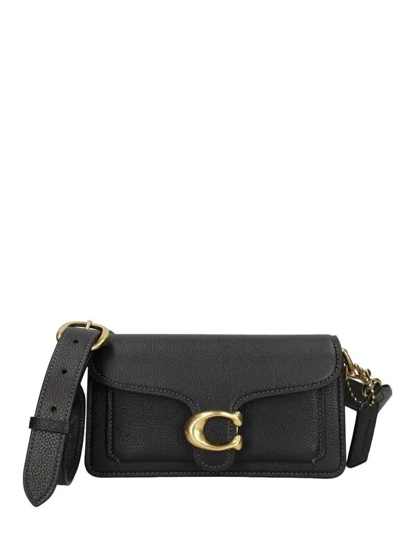 COACH Tabby 20 Leather Crossbody Bag - Black