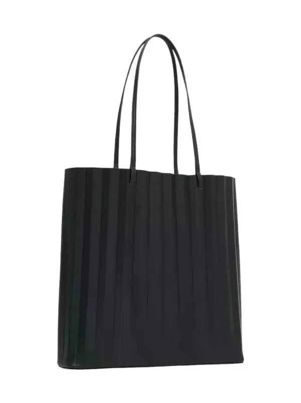 MANSUR GAVRIEL Filo Pleated Tote Bag - Black
