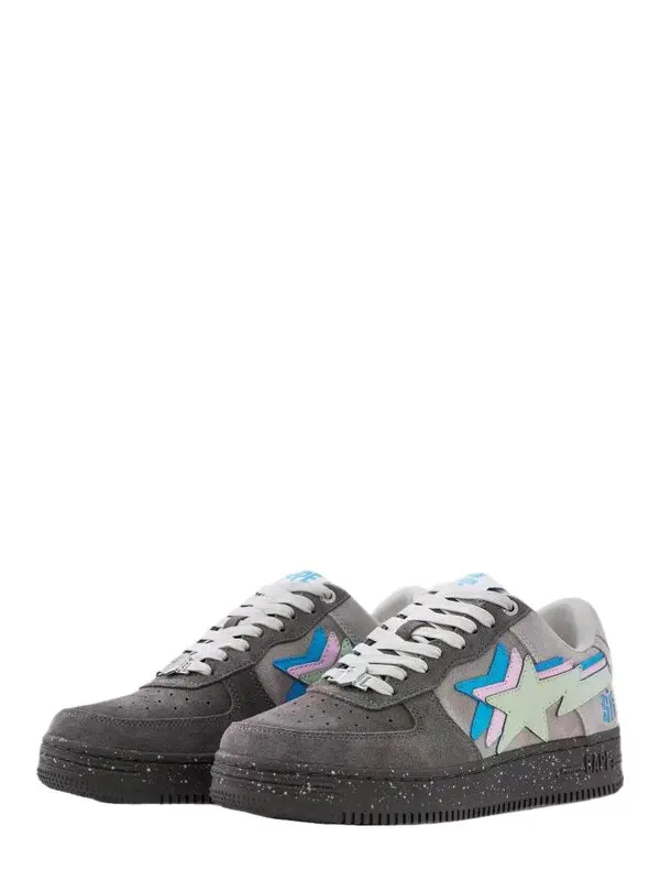 A BATHING APE Sta™ X Sneaker News Lace-up Sneakers - Grey