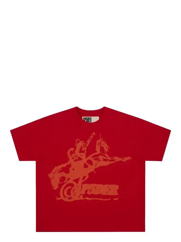SP5DER Rodeo Hw Tee Shirt - Red