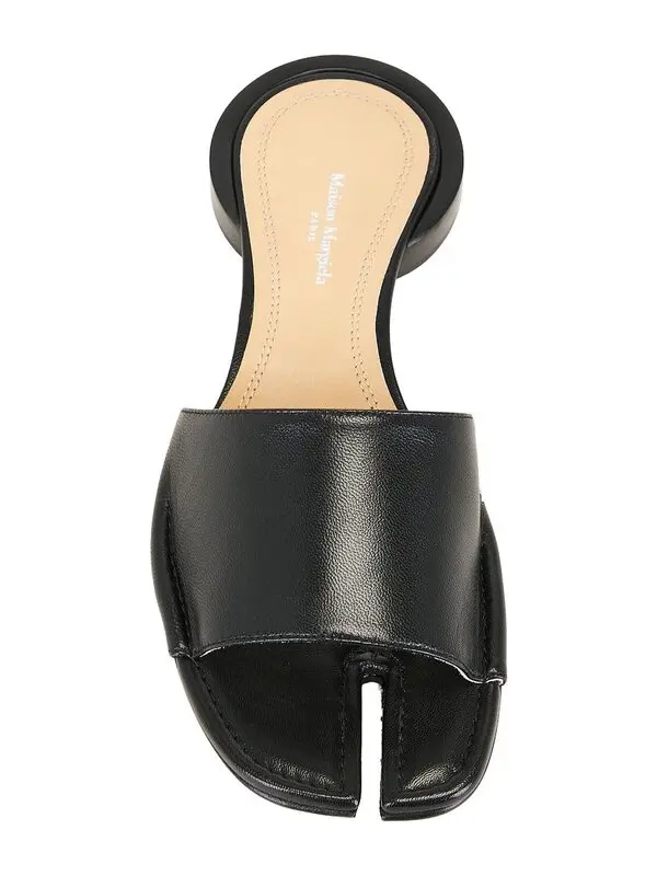 MAISON MARGIELA Tabi Flat Sandal - Black